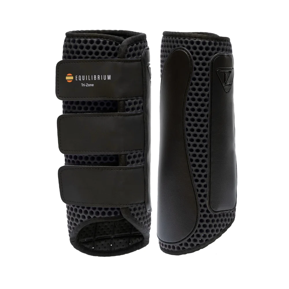 Equilibrium Tri Zone impact sports boot hind black | JVH Equestrian Europe